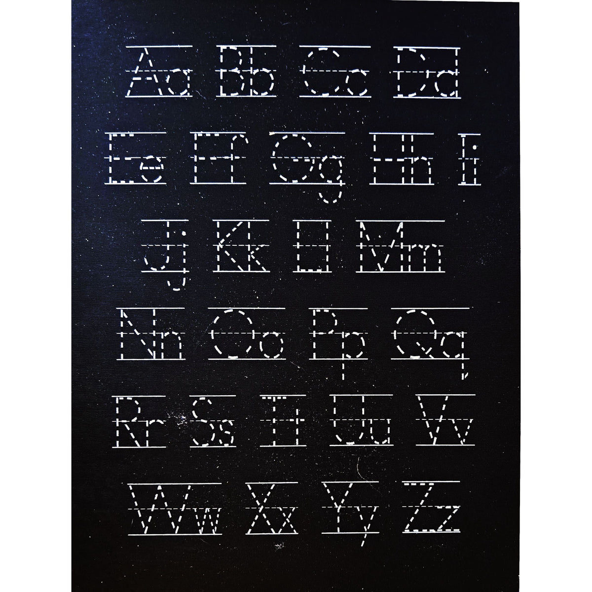 Learn to Write Chalkboard - Alphabet with Guidelines - 9x12 – billyBoards
