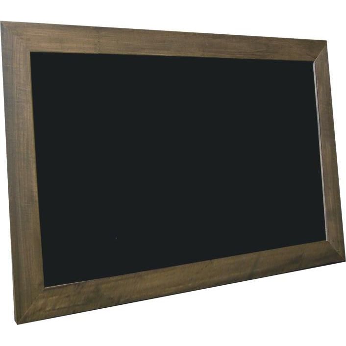 Outdoor Chalkboard with Brown Barnwood Stained Wood Frame - 24X72 - GL ...