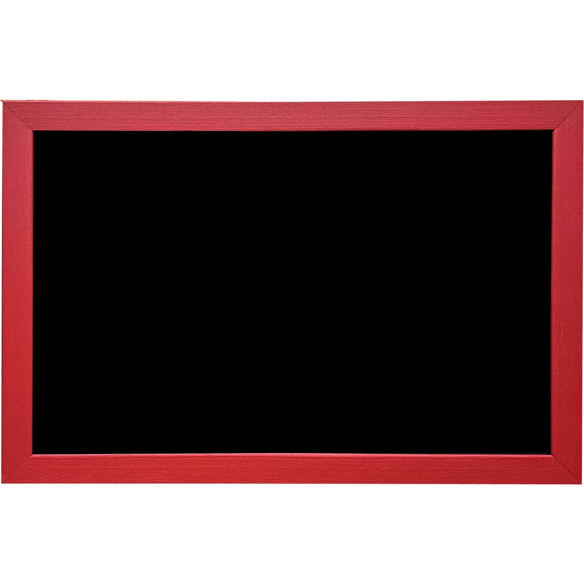 Outdoor Chalkboard with Red Painted Wood Frame-24X24-GL1 – billyBoards