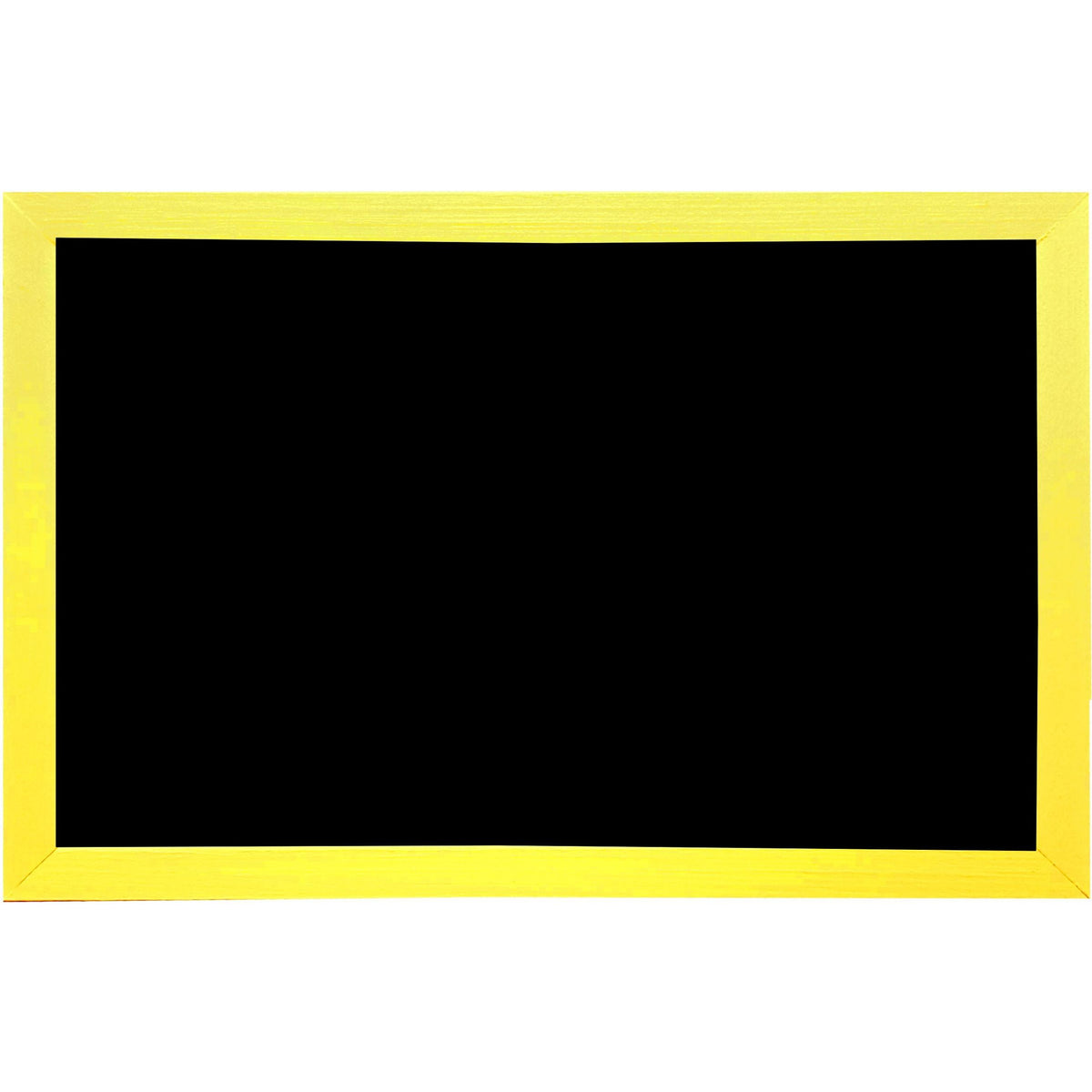 Outdoor Chalkboard with Yellow Painted Wood Frame-24X24-GL1 – billyBoards